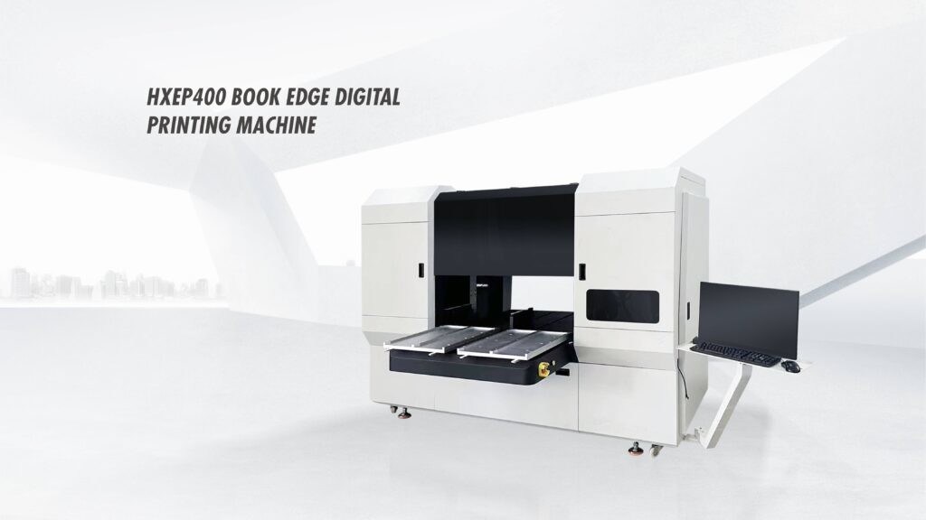 HXEP400 Book Edge Digital Printing Machine Experience Seamless Printing ...